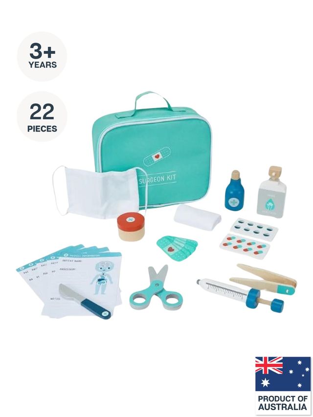 Anko 22 Piece Wooden Surgeon Set Edamama